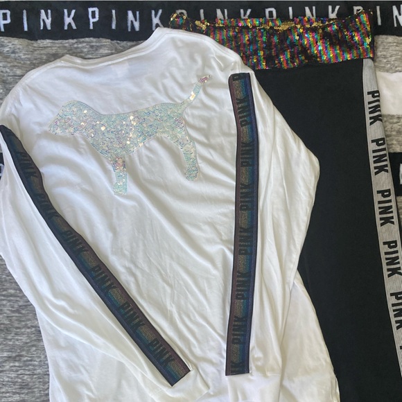 PINK Victoria's Secret | Other | Pink Victoria Secret Rainbow Bling Set ...